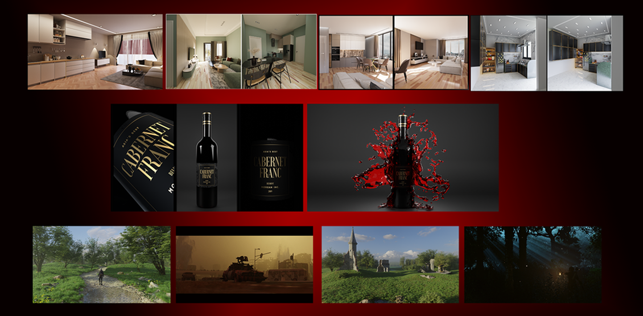 3D Visualization Portfolio